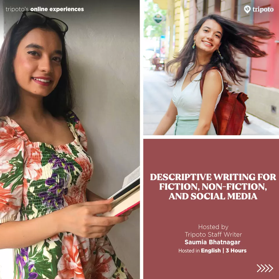 Descriptive Writing For Fiction, Non-Fiction, And Social Media | Saumia ...