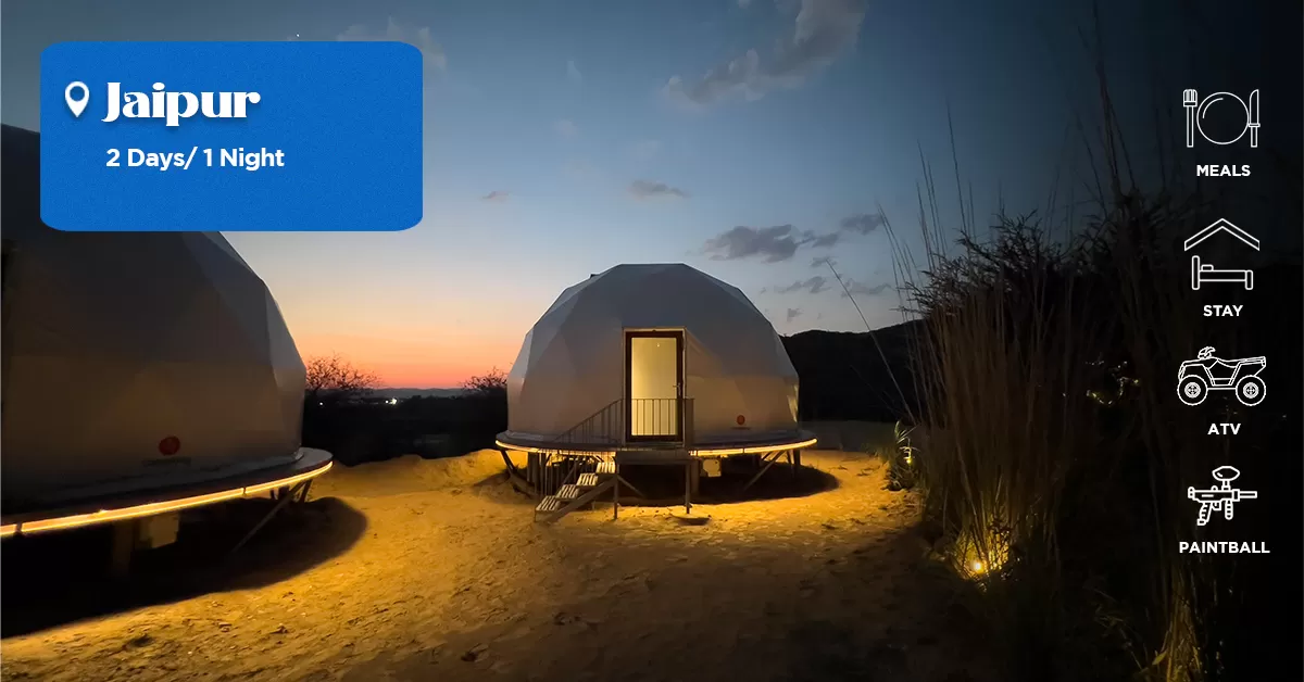 Experience Thrilling ATV Rides At This Dome-Shaped Glamping Site For 2 ...
