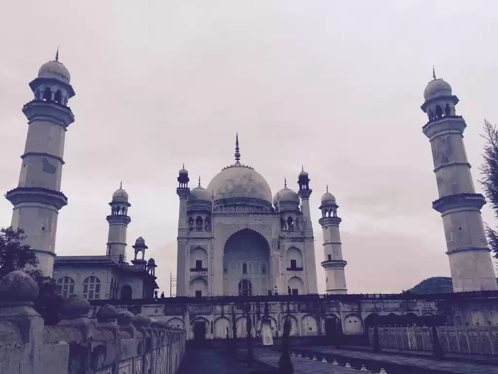 how to draw bibi ka maqbara